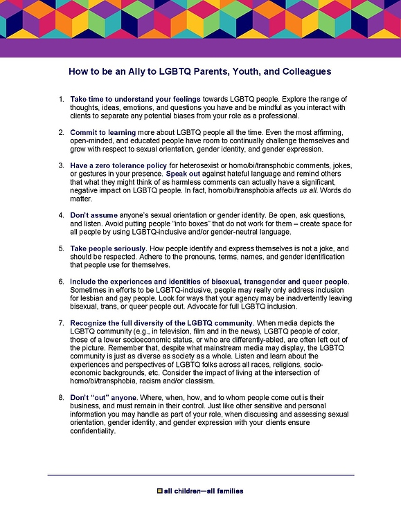 How to be an Ally to LGBTQ Youth - Embracing Diversity and Inclusive ...